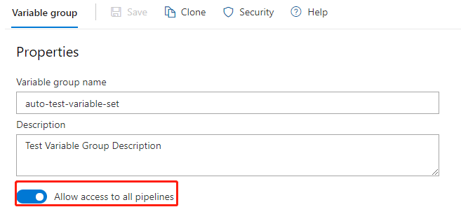 Variable group created. But getting 401 Unauthorized error (PAT permissions :Variable Groups ...