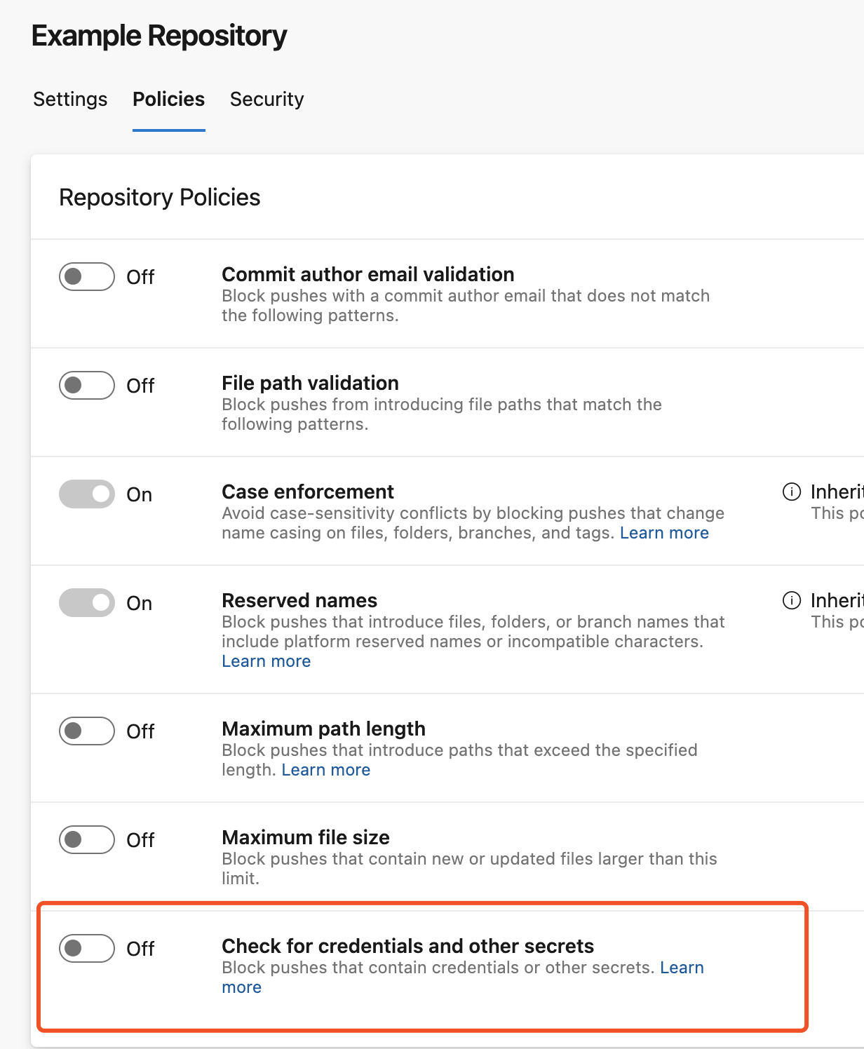 azuredevops_repository_policy_check_credentials can't create policy · Issue #585 · microsoft ...