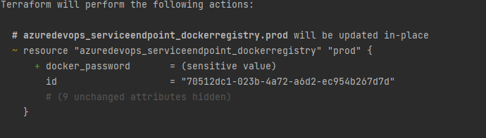 azuredevops_serviceendpoint_dockerregistry doesn't update password · Issue #603 · microsoft ...