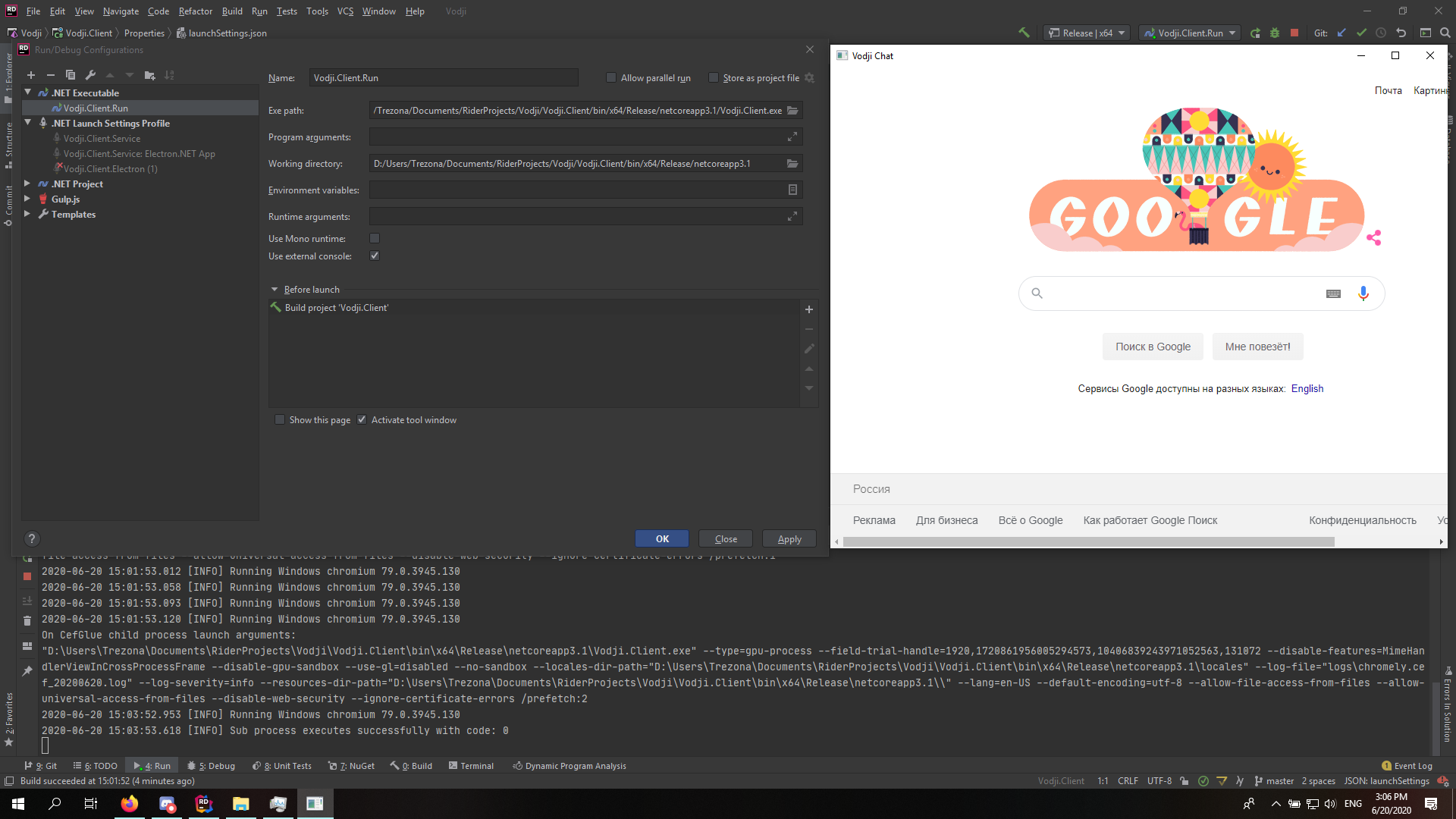 Single instance error, JetBrains Rider · Issue #213 · chromelyapps/Chromely · GitHub