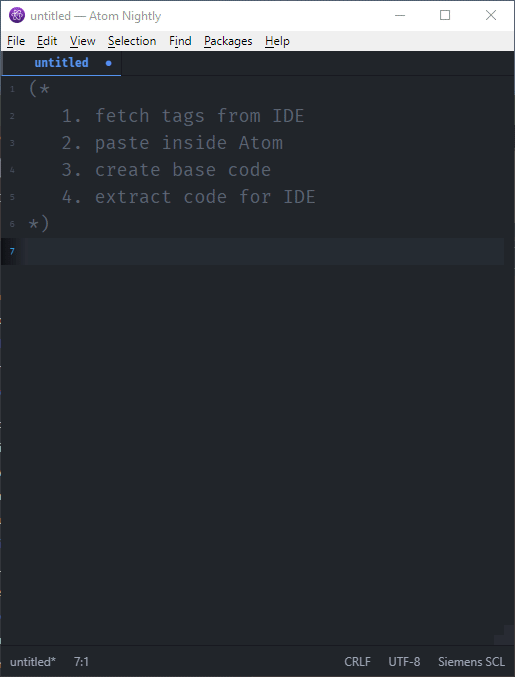 Multi-line text selecting isn't working properly · Issue #20358 · atom/atom · GitHub