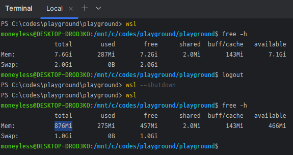 Info: Windows에서 Docker Desktop (Vmmem) 메모리 사용량 줄이기 · Issue #11 ...