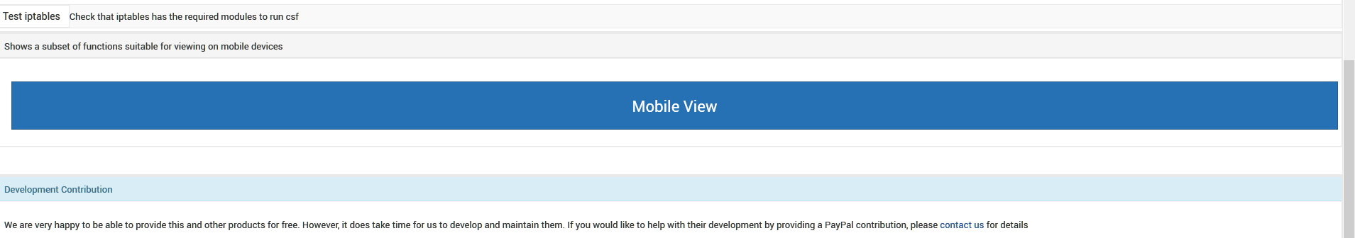 ConfigServer Security & Firewall will open a new page · Issue #1010 · webmin/authentic-theme ...