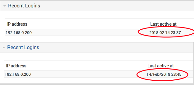 different date format in Recent Logins but the Dashboard shows the same · Issue #1013 · webmin ...