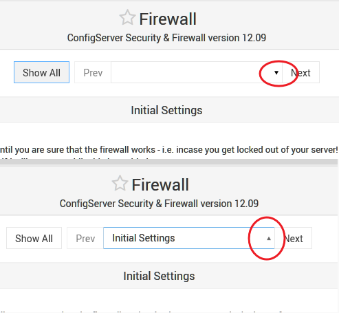 Drop down menu - arrow points the wrong way · Issue #1297 · webmin/authentic-theme · GitHub