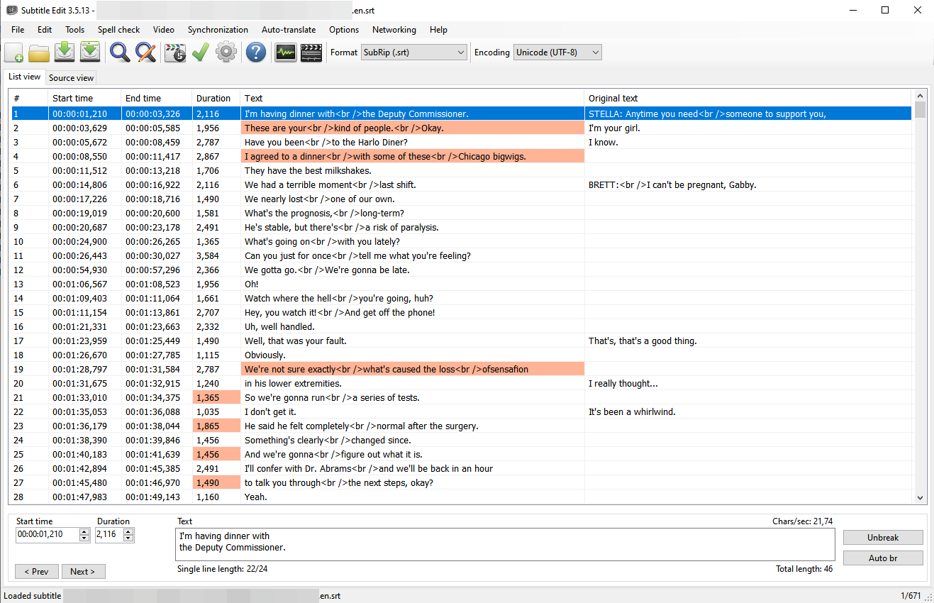 When drag and drop files it will not clear out previous original text after a translation ...