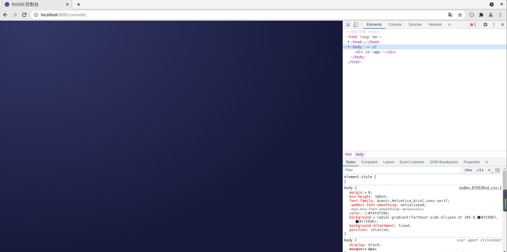 `plugin-webui` 打不开 · Issue #360 · koishijs/koishi · GitHub