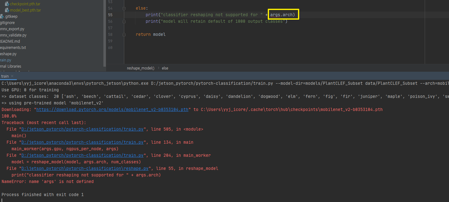 How can I use mobileenet_v2 as classification about transfer learning? · Issue #872 · dusty-nv ...