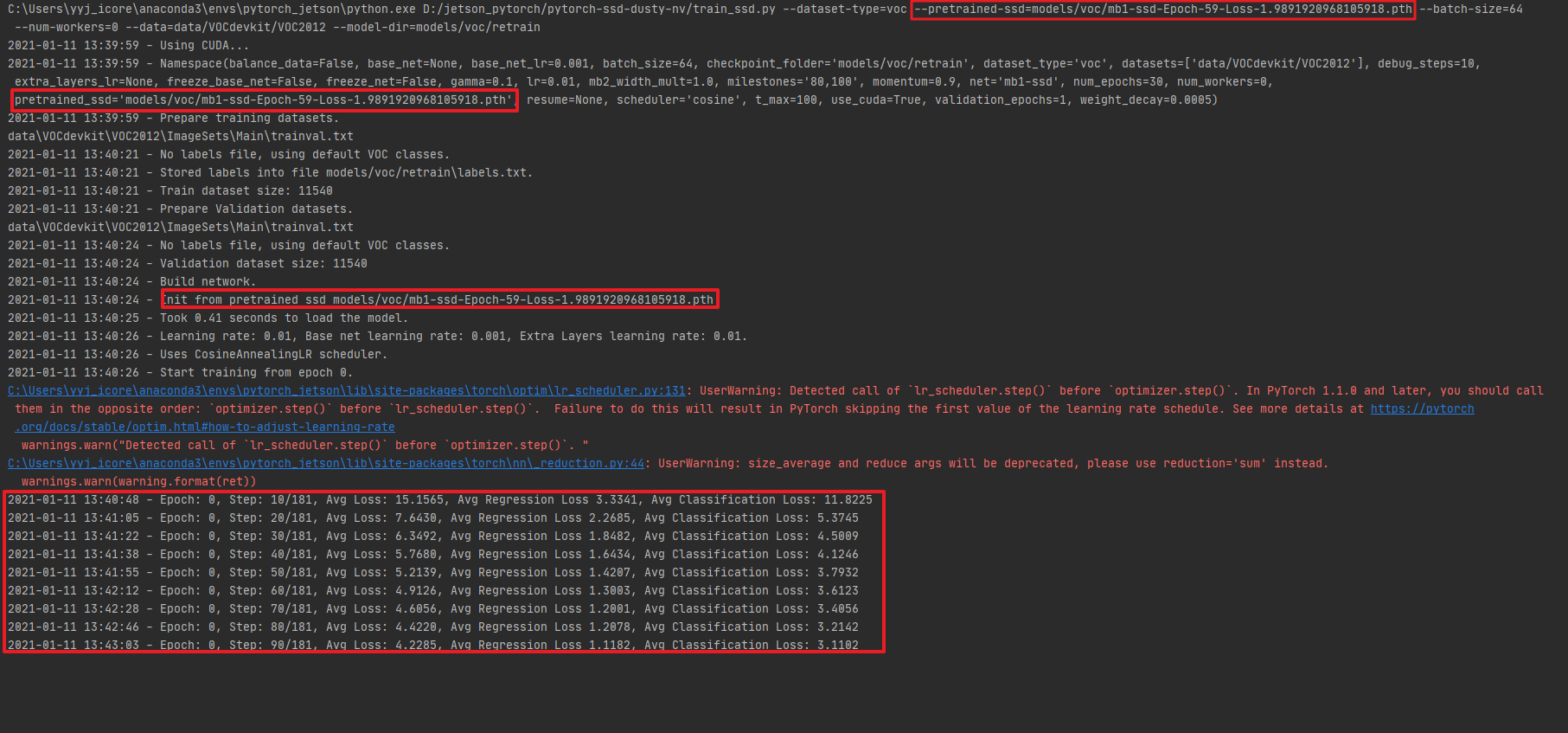 When Resume Pytorch Ssd Epoch Update Problem · Issue 881 · Dusty Nv Jetson Inference · Github