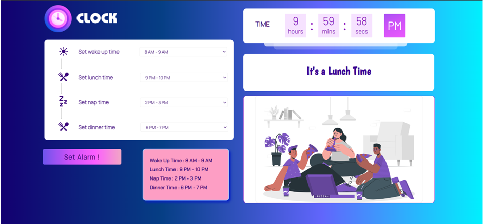 GitHub - Apurvashelar/Digital-clock-application