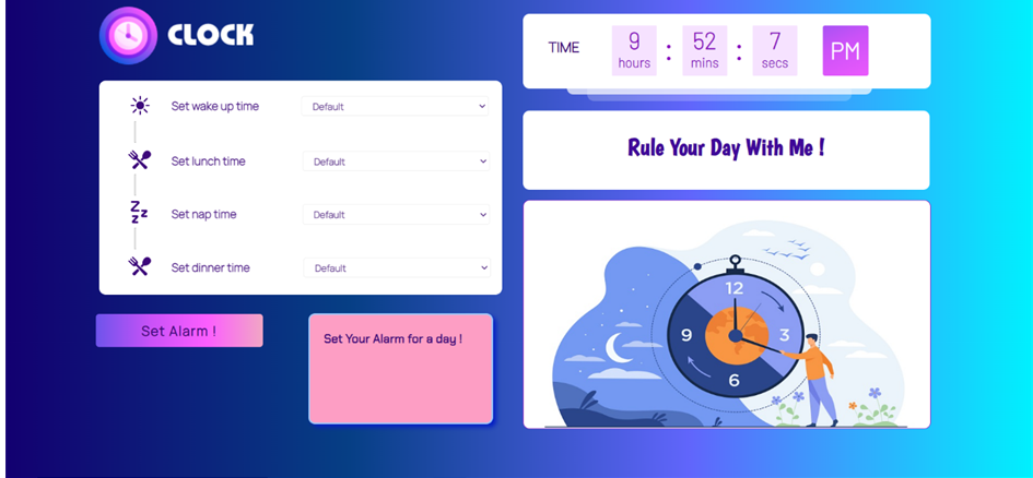 GitHub - Apurvashelar/Digital-clock-application