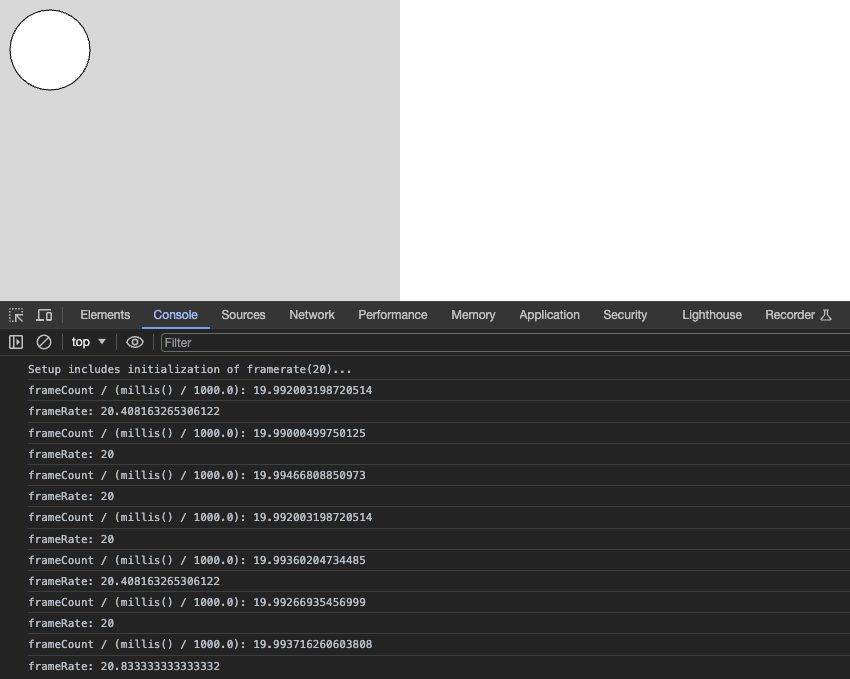 [v1.8.0] p5.js framerate fps cross-browser artificial caps and inconsistencies · Issue #6572 ...