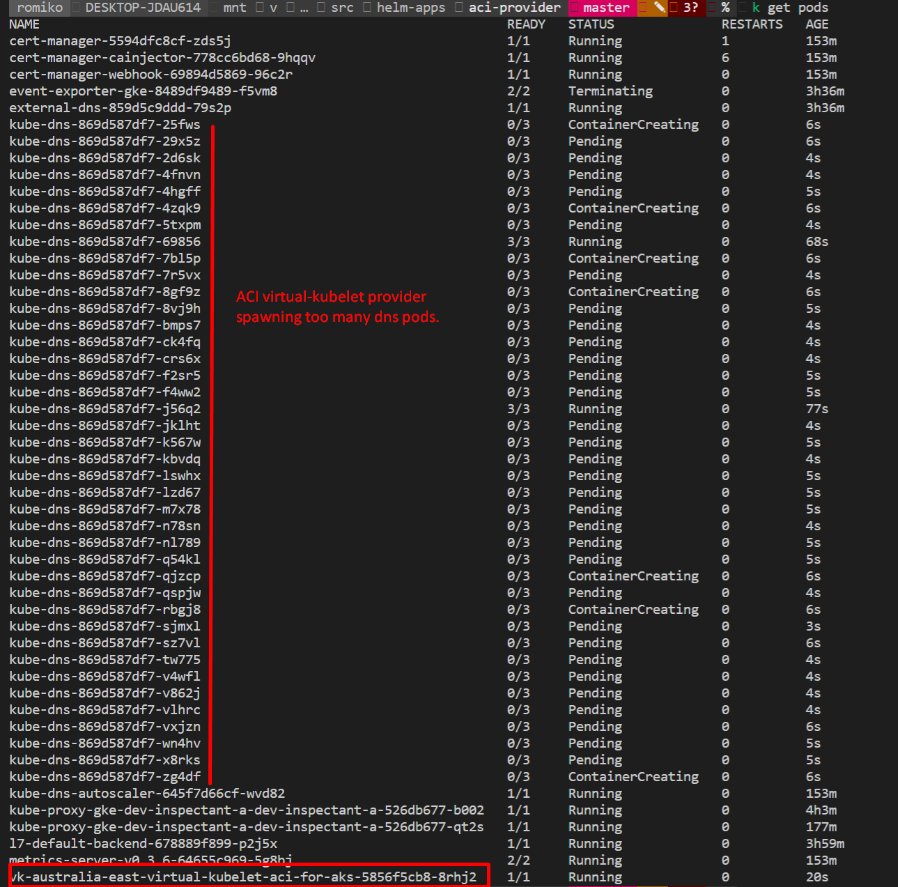 Insufficient cpu - virtual-kubelet - GKE + Azure ACI Provider · Issue #120 · virtual-kubelet ...