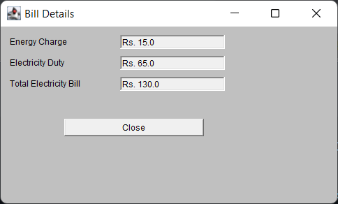 GitHub - azgarmark/Electric-Bill-Management-System: A Java AWT program ...