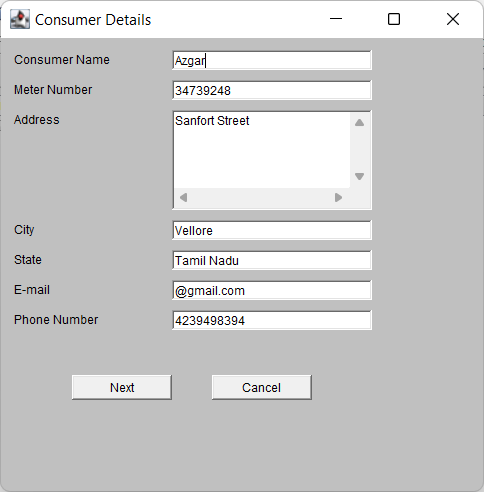 GitHub - azgarmark/Electric-Bill-Management-System: A Java AWT program ...