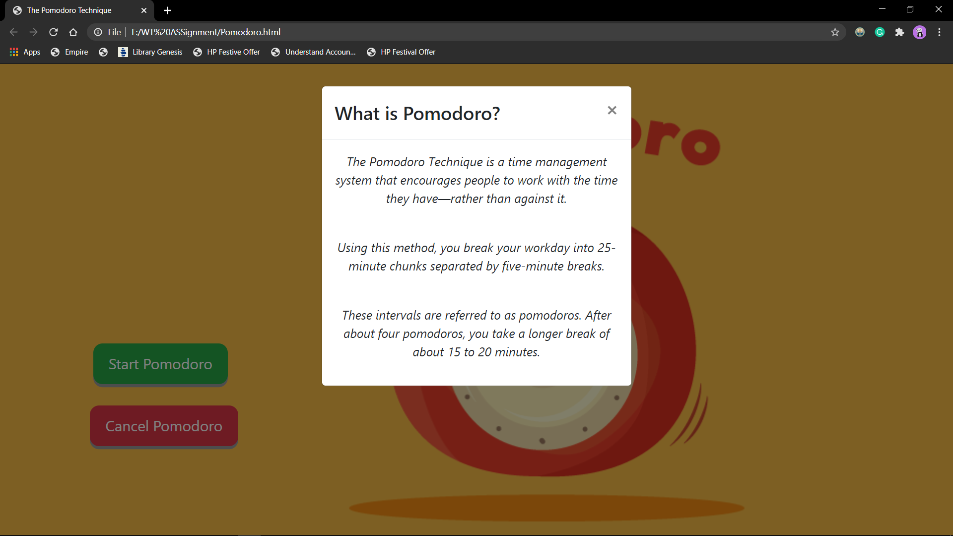 GitHub - PragnyaKasibhatla/The_Pomodoro_Technique