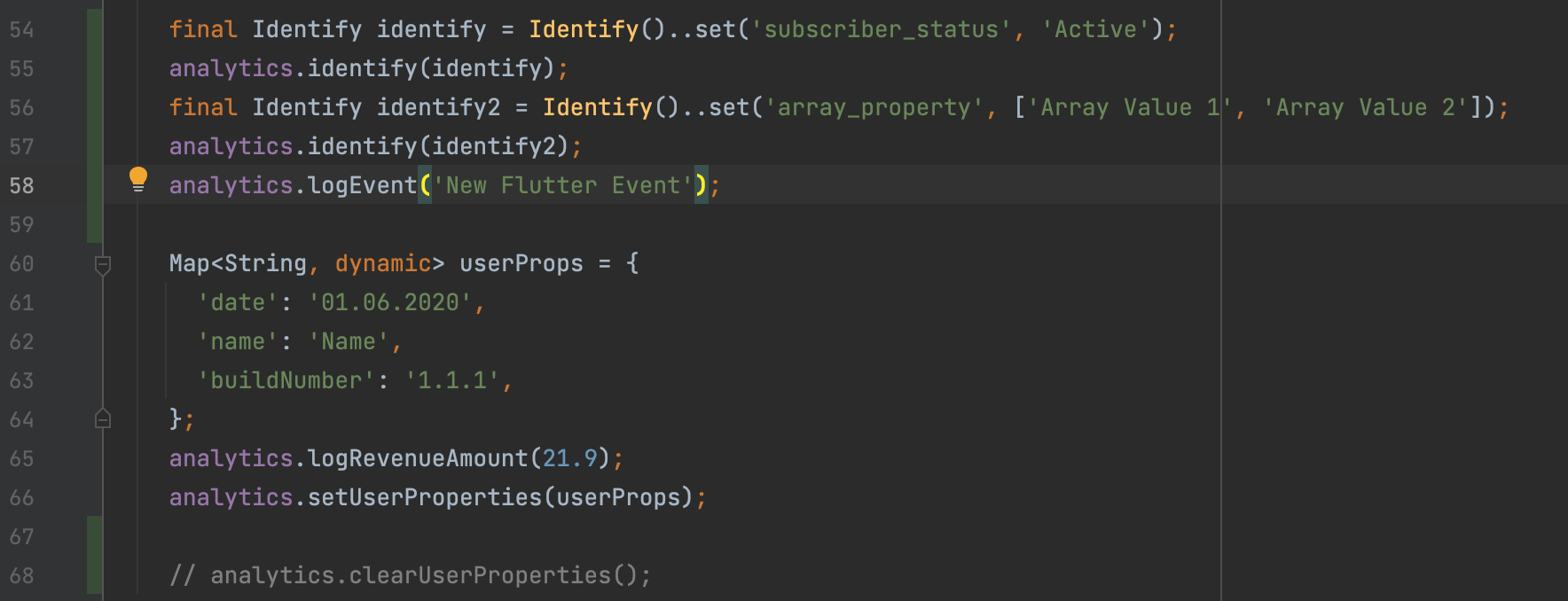 Amplitude is logging wrong User properties for flutter SDK · Issue #159 · amplitude/Amplitude ...