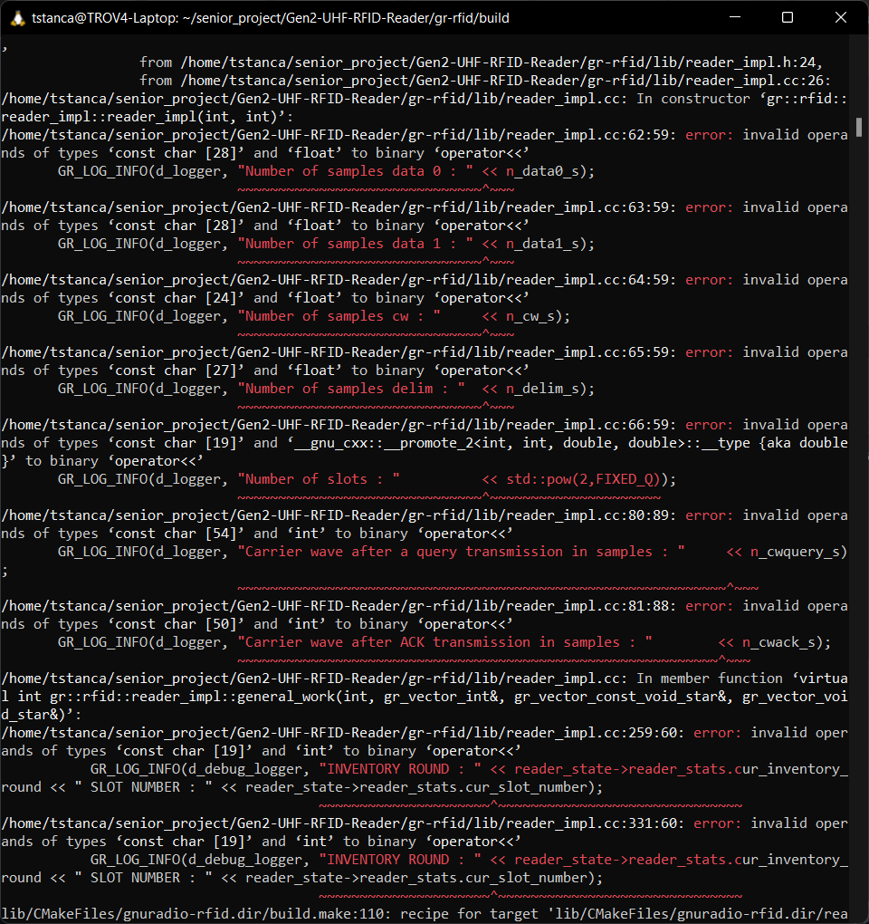 Failing to compile OOT module on windows subsystem for linux · Issue #5106 · gnuradio/gnuradio ...