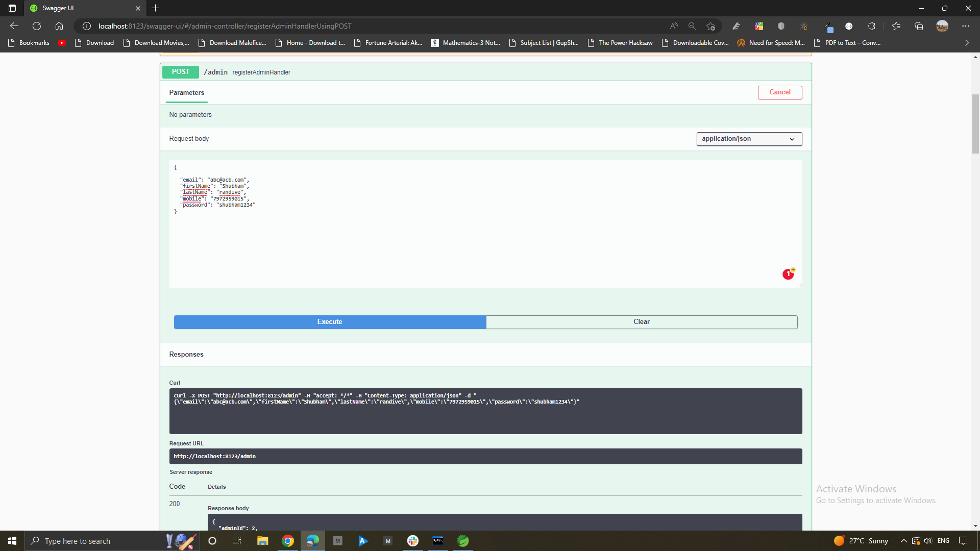 GitHub - ShubhamRandive1/AcmeFresh: AcmeFresh organization product delivery Restful Api project ...