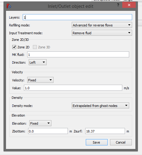 Inlet and Outlet vector is zero · Issue #61 · DualSPHysics/DesignSPHysics · GitHub
