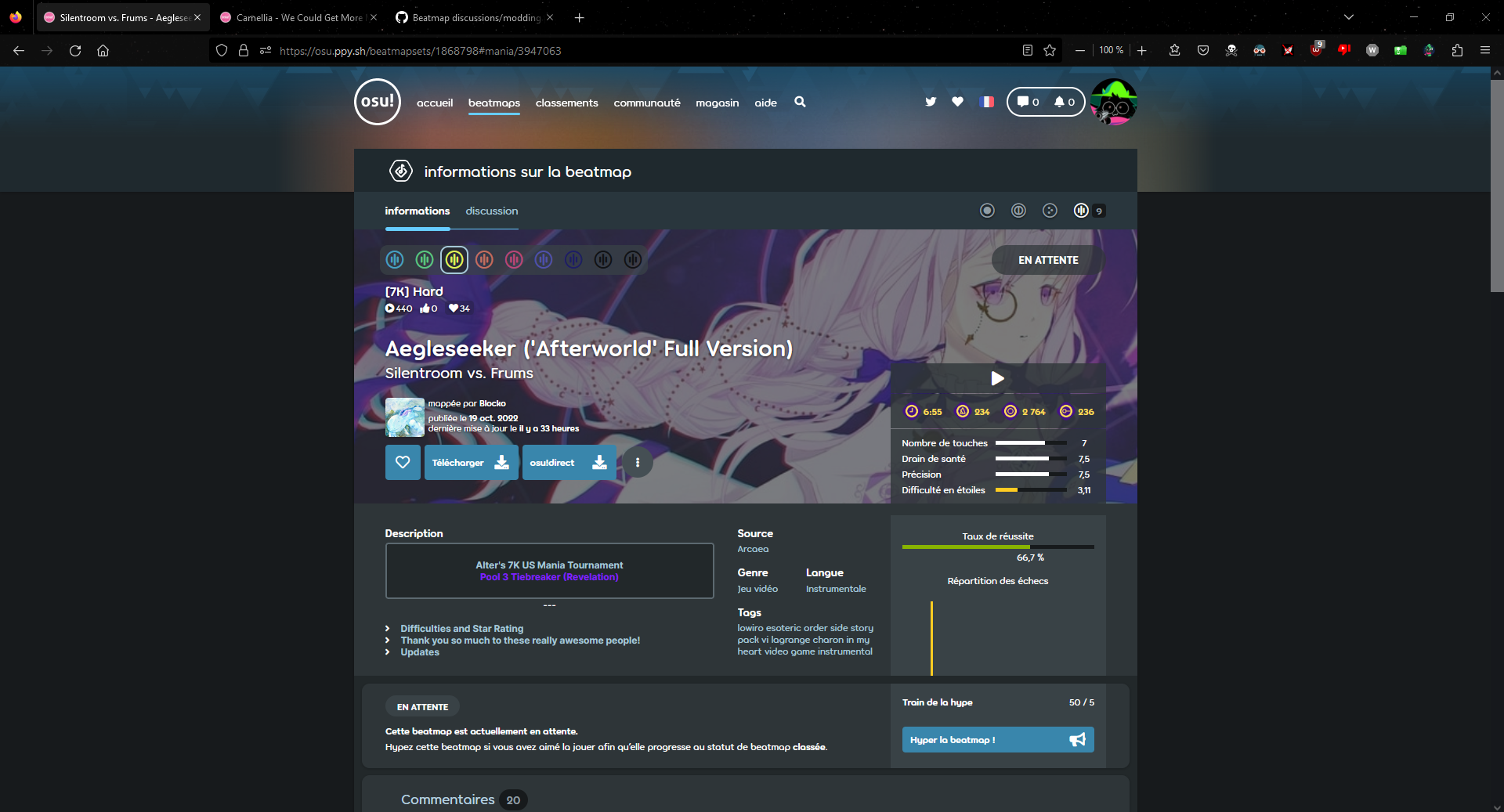 Hype button is too long with more than 50 hypes · Issue #9850 · ppy/osu-web · GitHub