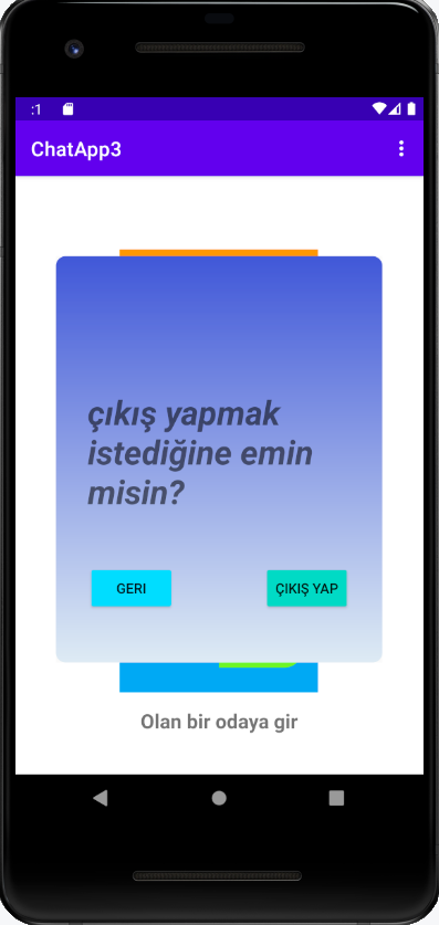GitHub - canercilce/ChatApp: Android Studio'da java ile chat uygulaması geliştirilmesi