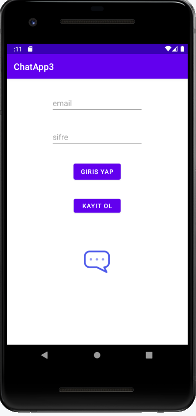 GitHub - canercilce/ChatApp: Android Studio'da java ile chat uygulaması ...