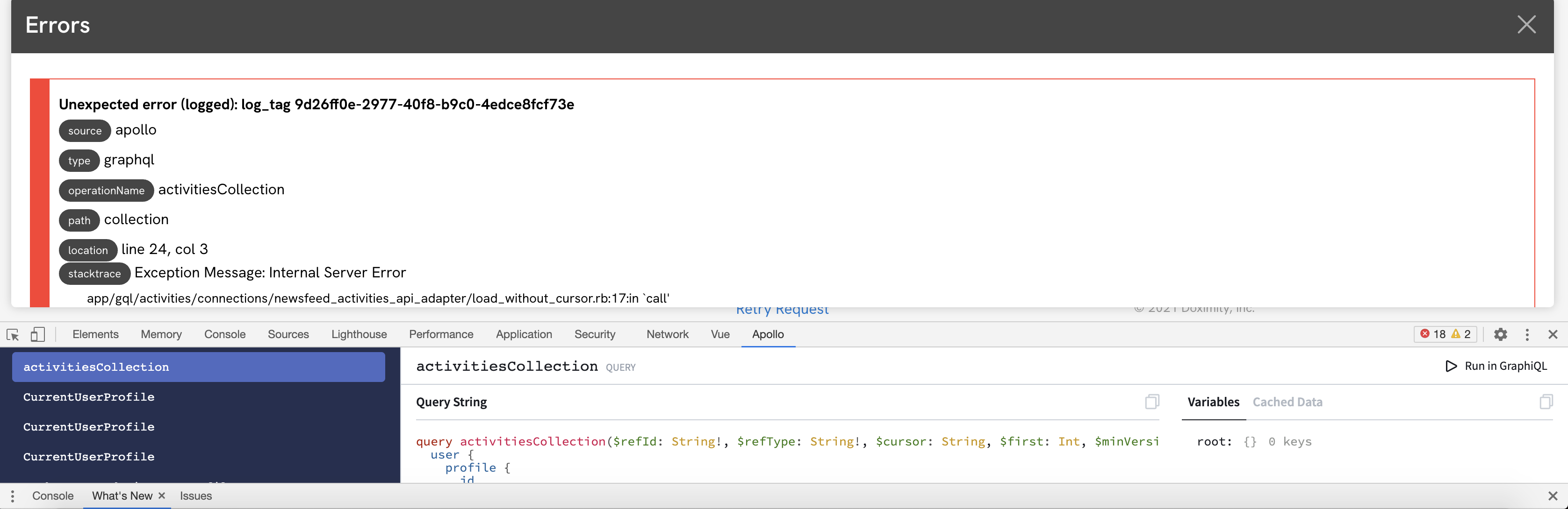 Error Indicator Is No Longer Present For Failed Queries · Issue 476 · Apollographql Apollo