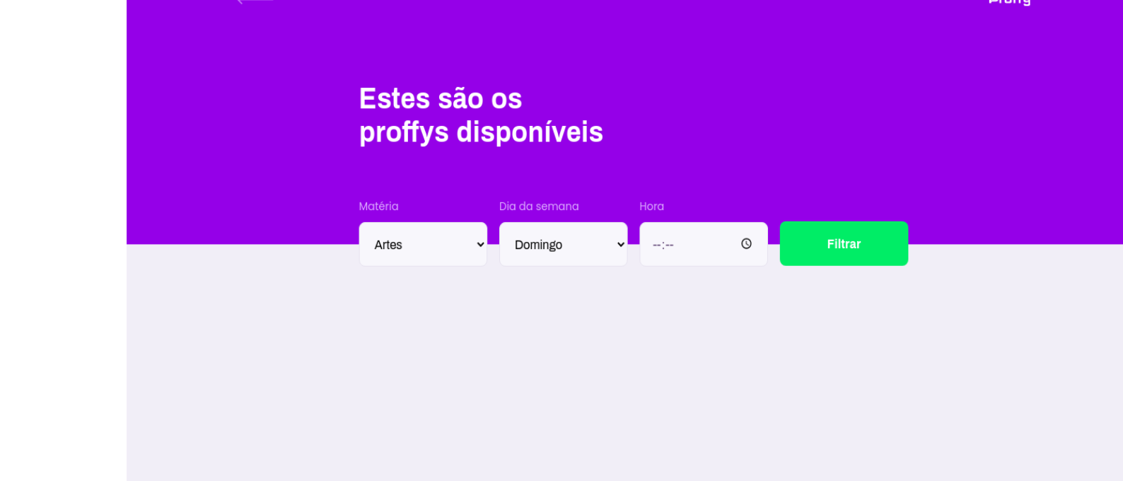 GitHub - raquelribeiro2/Proffy-NLW-2: Next Level Week #2 - Proffy