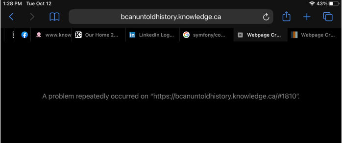 On iPad, swiping causes page to load error · Issue #4280 · alvarotrigo ...