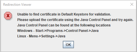 unable to find certificate in default keystore for validation · Issue #503 · karakun ...
