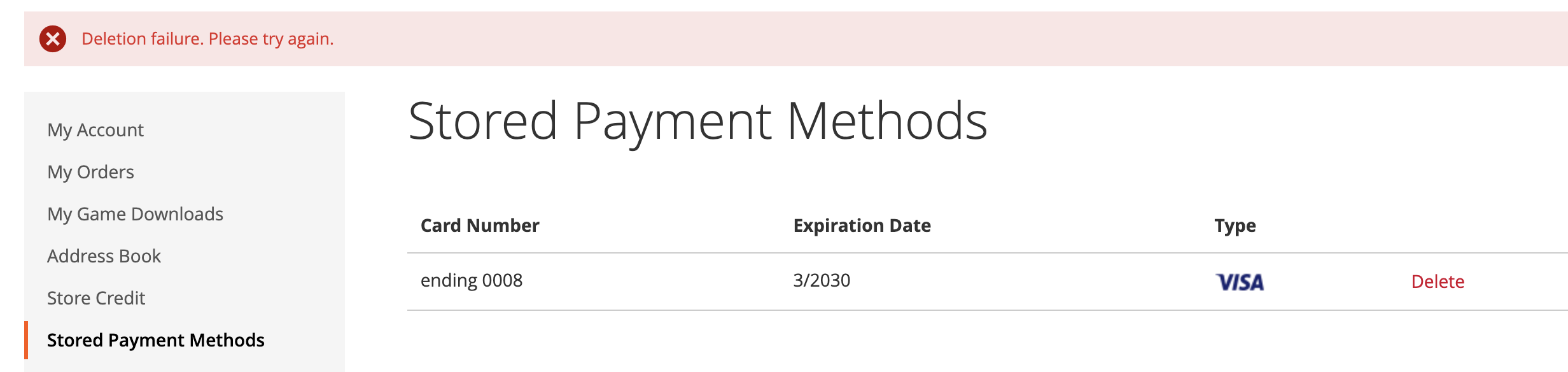 Delete Payment Method results in PaymentDetail not found · Issue #1287 · Adyen/adyen-magento2 ...