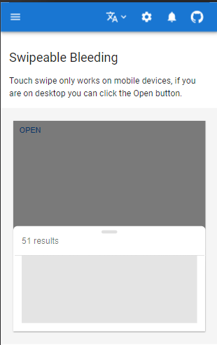[SwipeableDrawer] Add bleeding bottom demo · Issue #24097 · mui/material-ui · GitHub