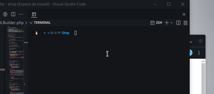 Integrated terminal, wrong URL encoding for clickable links · Issue ...