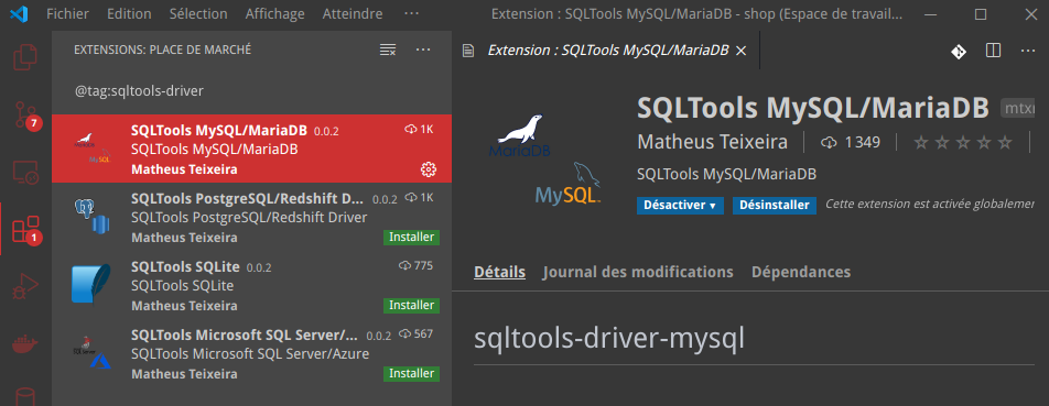 Driver not found but installed · Issue #600 · mtxr/vscode-sqltools · GitHub