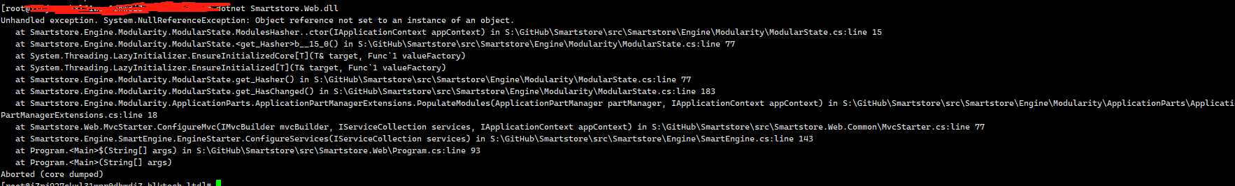 Object reference not set to an instance of an object. · Issue #499 ...