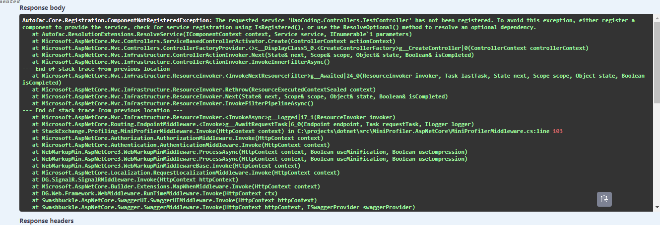 How To Dynamically Register After Startup · Issue 1222 · Autofacautofac · Github 
