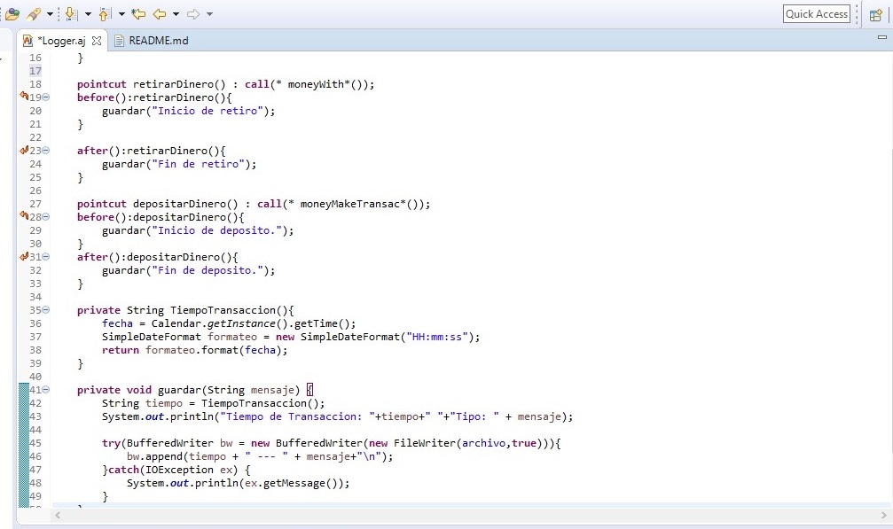 GitHub - DylanEscala/TallerAspectos
