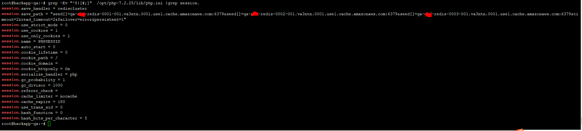 Failed to write session data (redis cluster mode) · Issue #1782 · phpredis/phpredis · GitHub