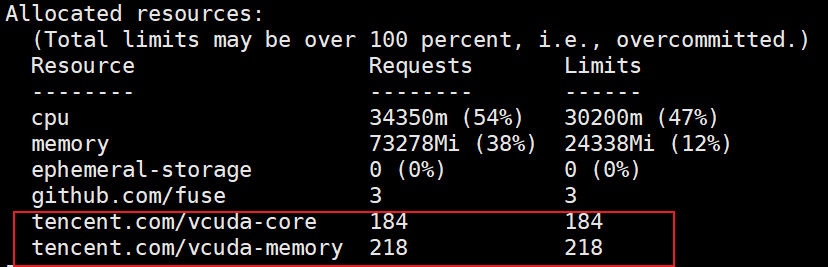 k8s中查看单张卡剩余资源 · Issue #128 · tkestack/gpu-manager · GitHub