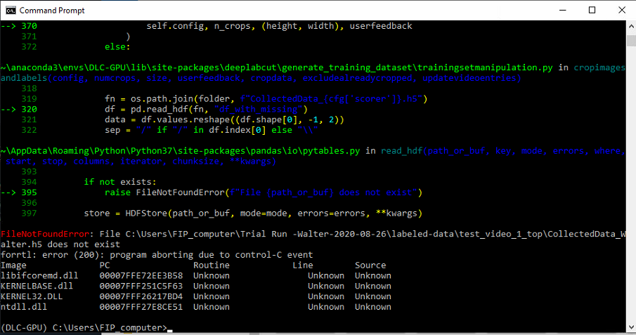 Not saving labels and unable to create training set · Issue #889 ...