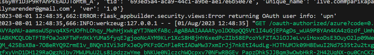 Azure Authentication UPN key error in security/manage.py file · Issue #24852 · apache/superset ...