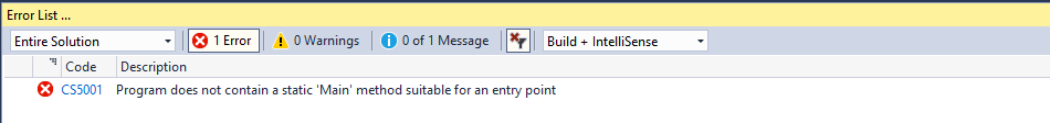 Async Main Method In Console Application Gives Build Error For C 1229