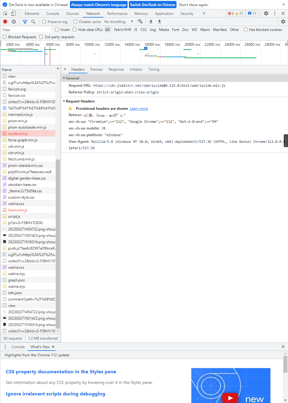 Due to cdn.jsdelivr.net being inaccessible in China, may I suggest replacing it with fastly ...