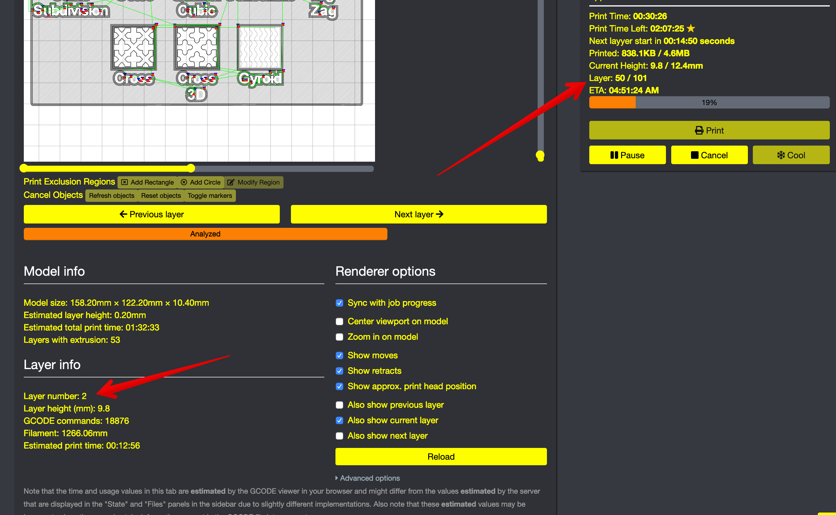 Gcode viewer tab displays wrong layer number after gcode edit/restart · Issue #3937 · OctoPrint ...