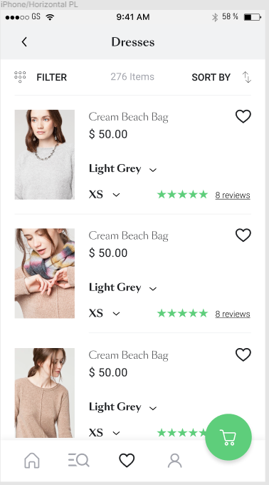 [FEATURE]Product listing - one product in one row on mobile · Issue #951 · vuestorefront ...