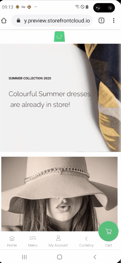 [BUG] [MOBILE] Active category cover buttons in bottom navigation · Issue #1298 · vuestorefront ...