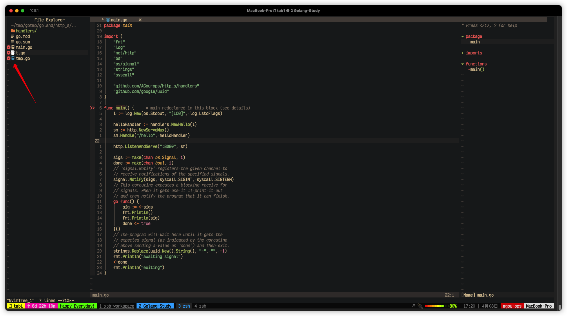When I open or modify a file, the nvim-tree icon color change. · Issue ...