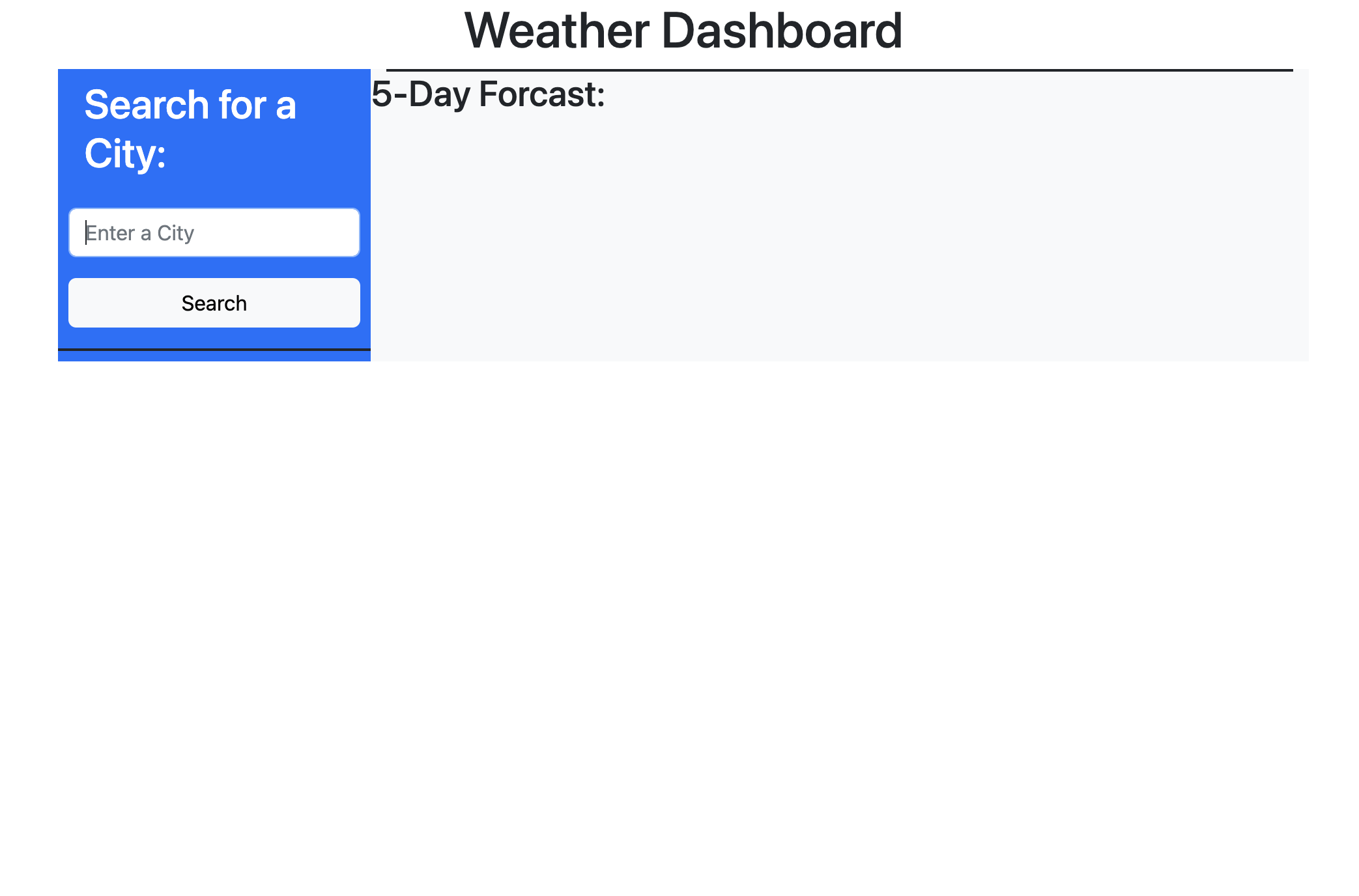 GitHub - leunggerry/weather_dashboard