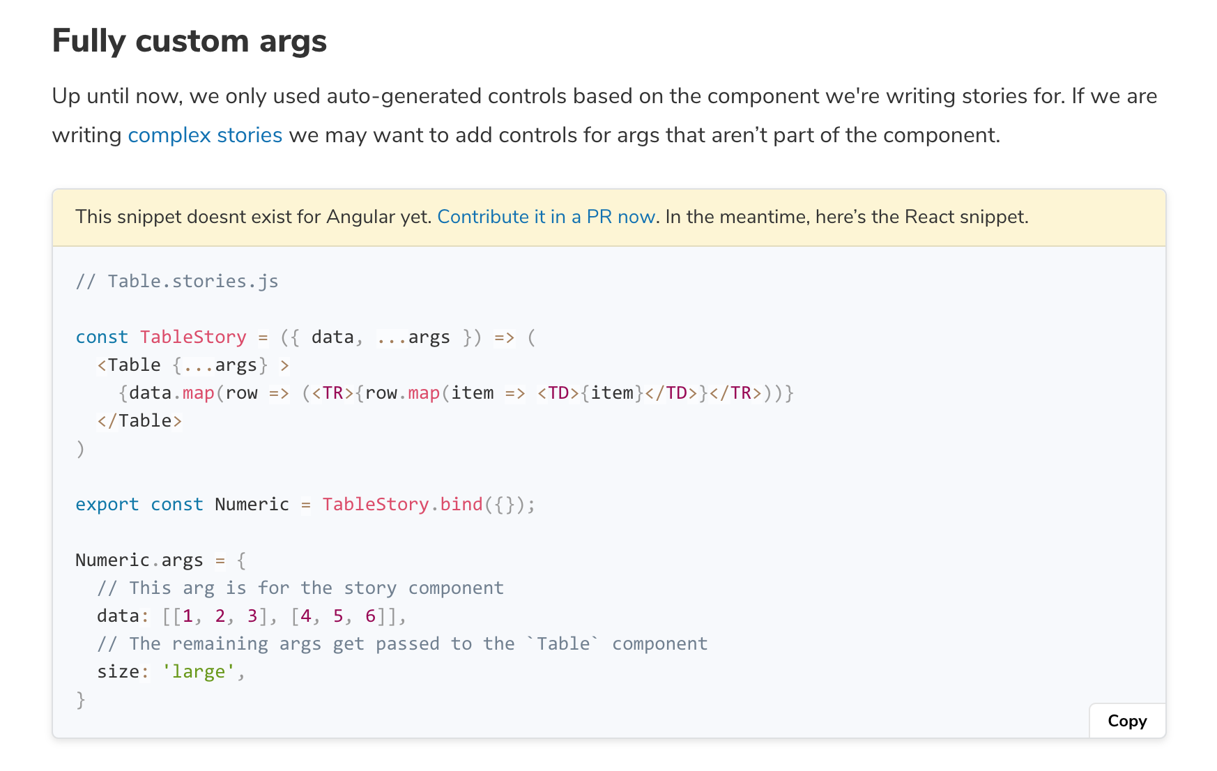 addon-controls 6.0.0-beta.20 difficultly with fully-custom-args angular cli · Issue #11025 ...